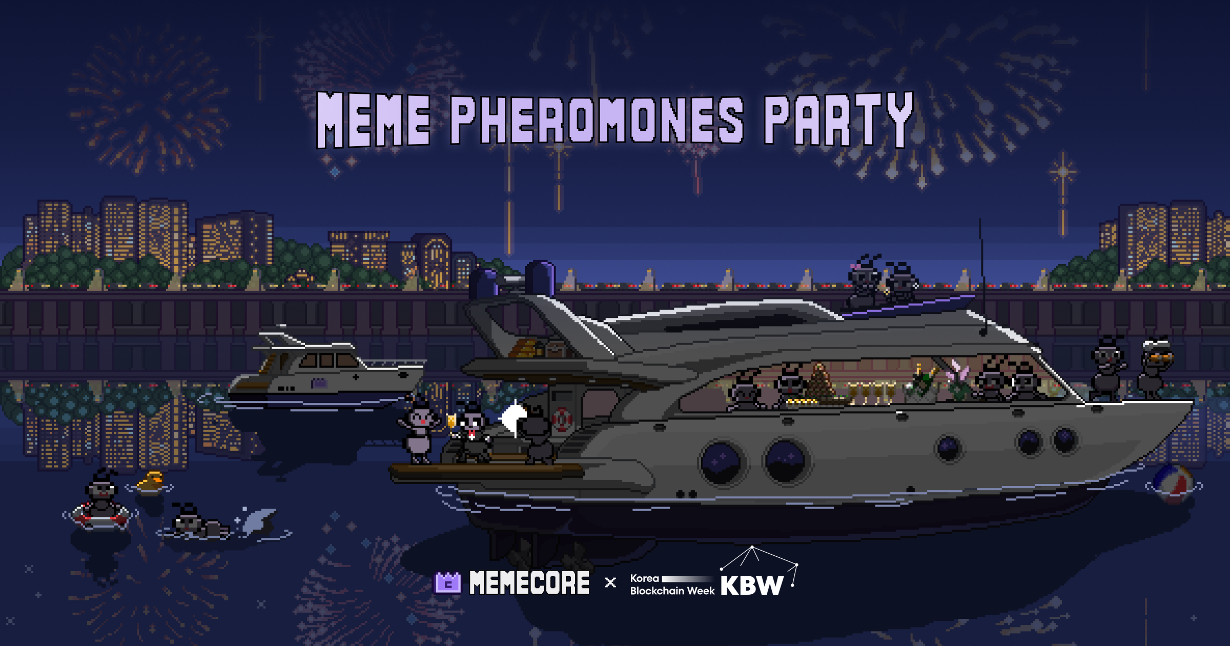 MemeCore at KBW - Meme Pheromones Party